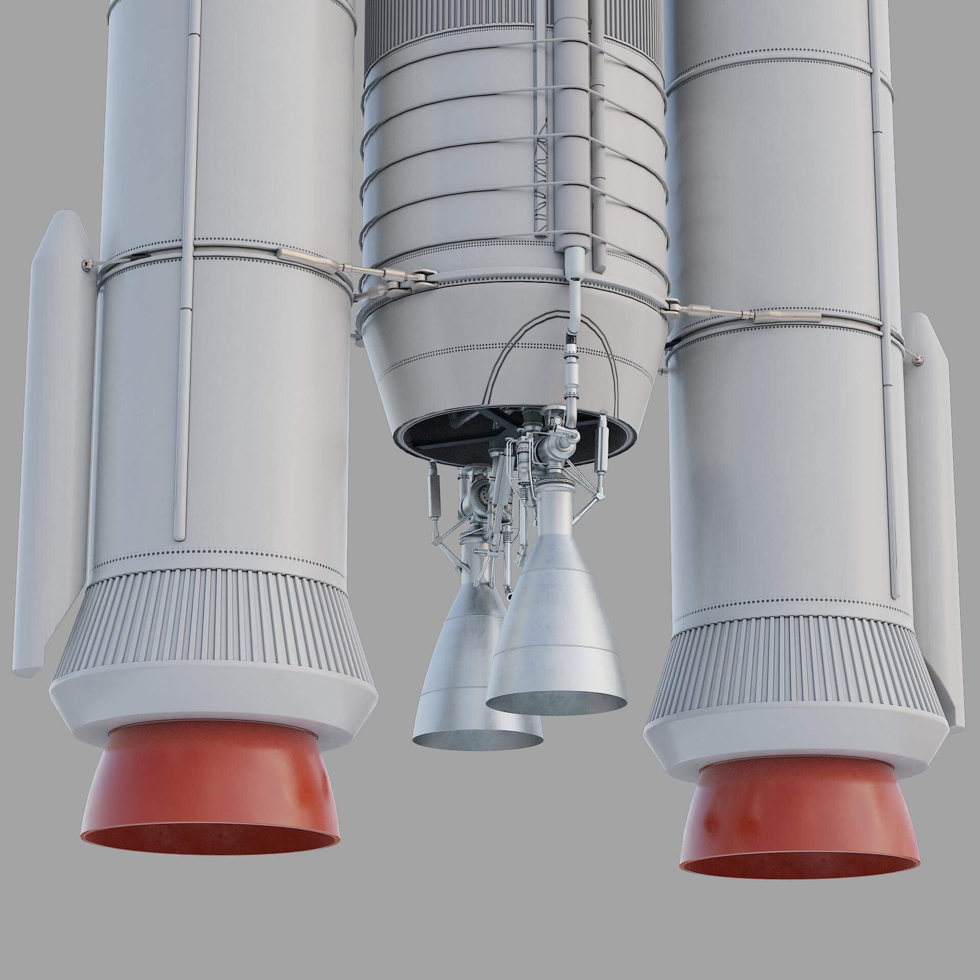 GSLV Rocket - 3D Model by shontoloyo