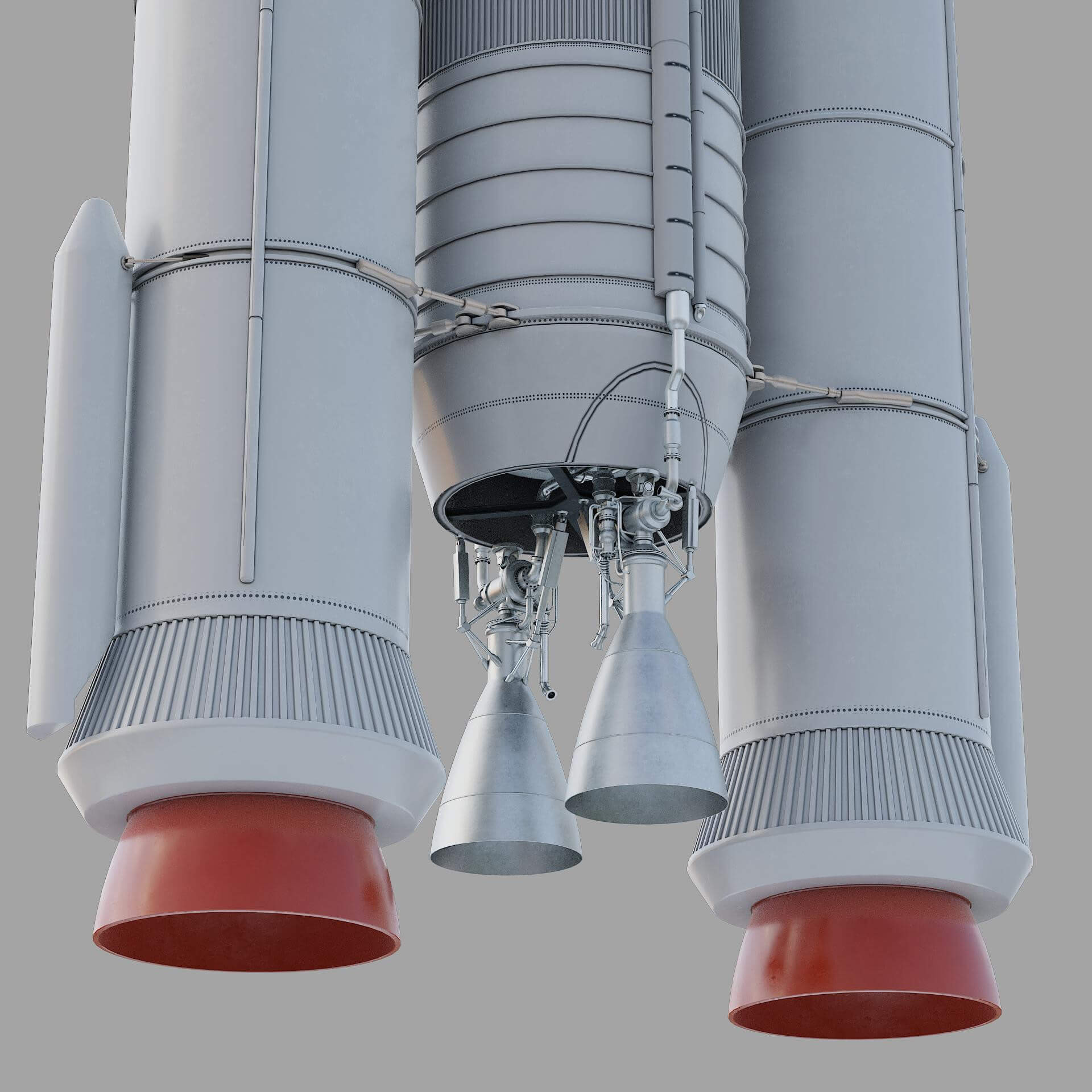 GSLV Rocket - 3D Model by shontoloyo