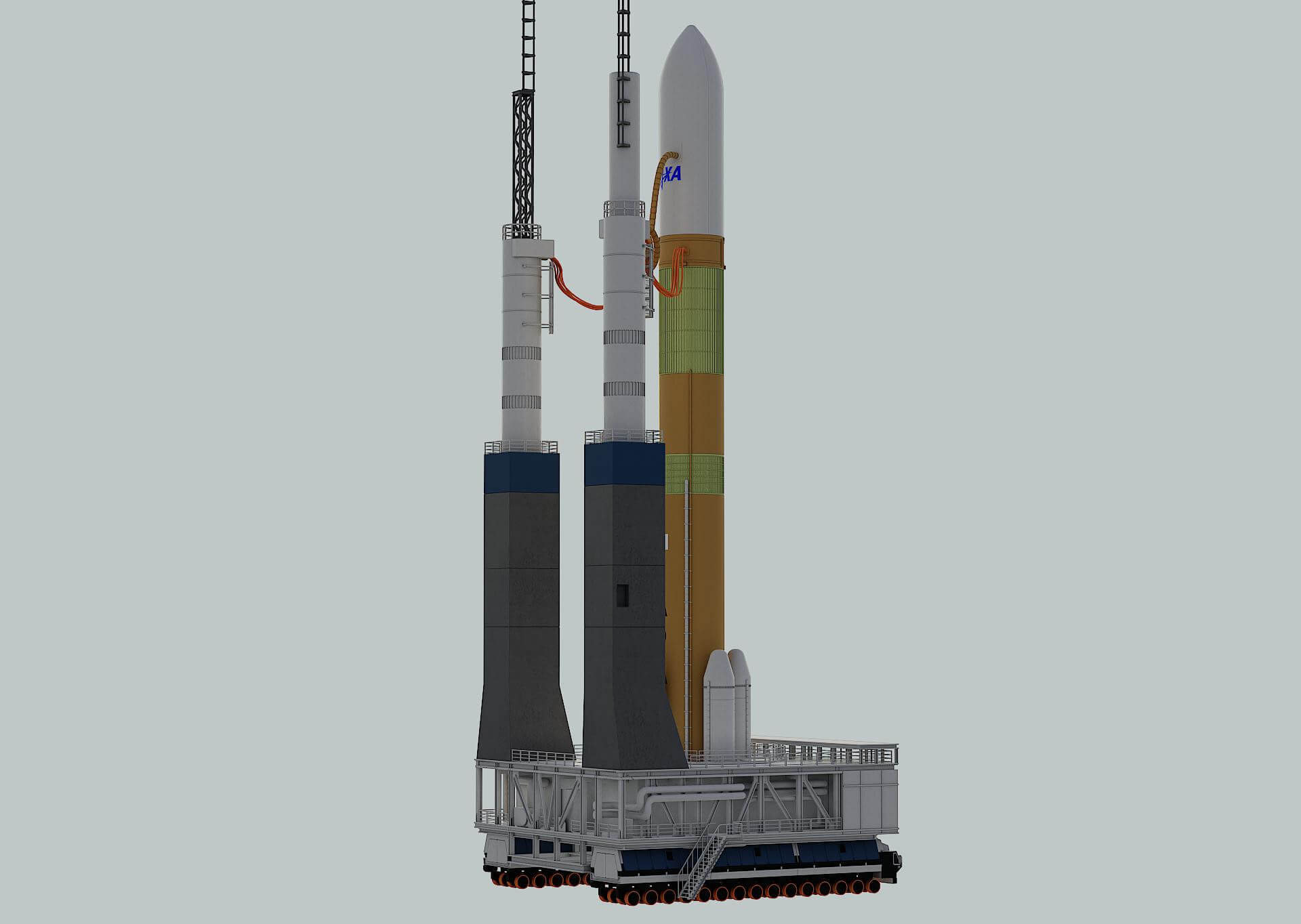 H3 Rocket - 3D Model by shontoloyo