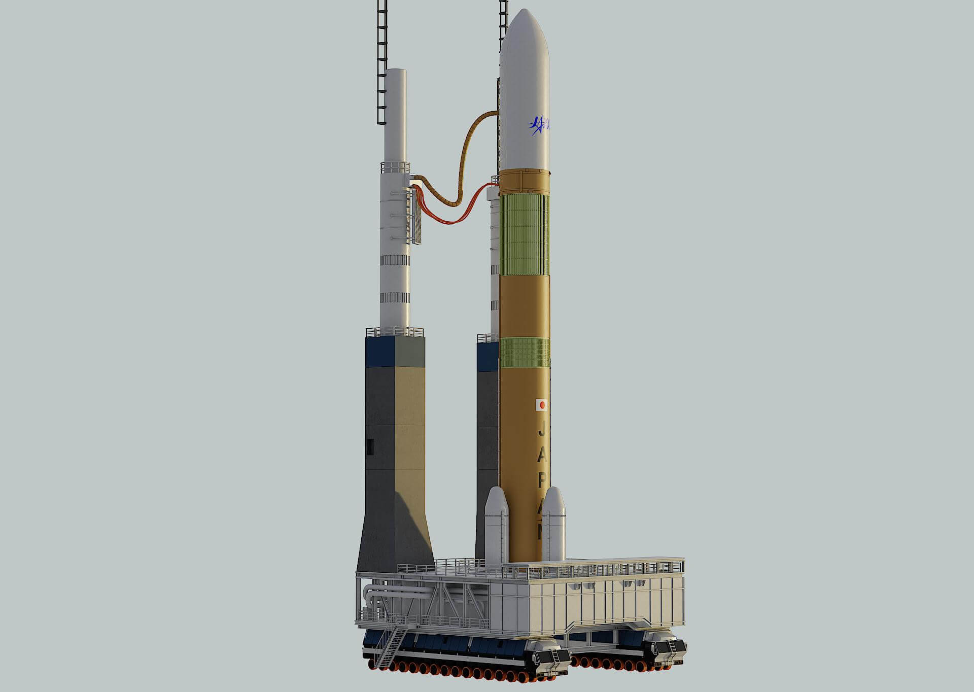 H3 Rocket - 3D Model by shontoloyo