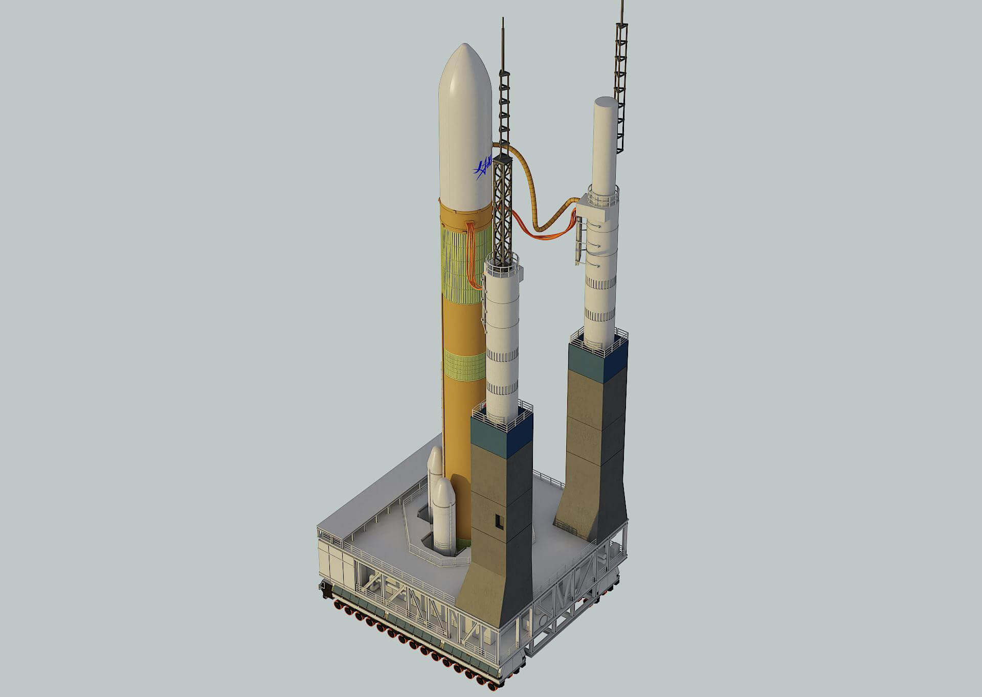H3 Rocket - 3D Model by shontoloyo