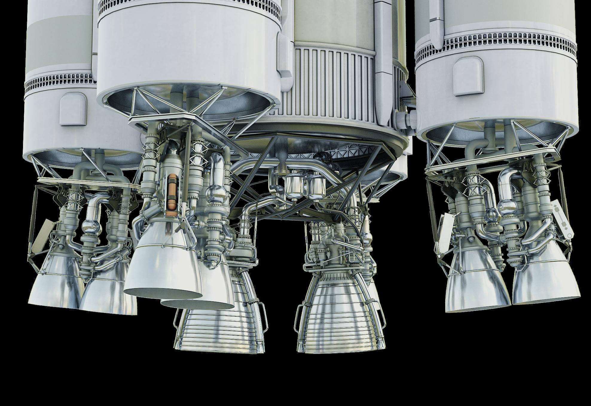 Long March 5 Rocket - 3D Model by shontoloyo