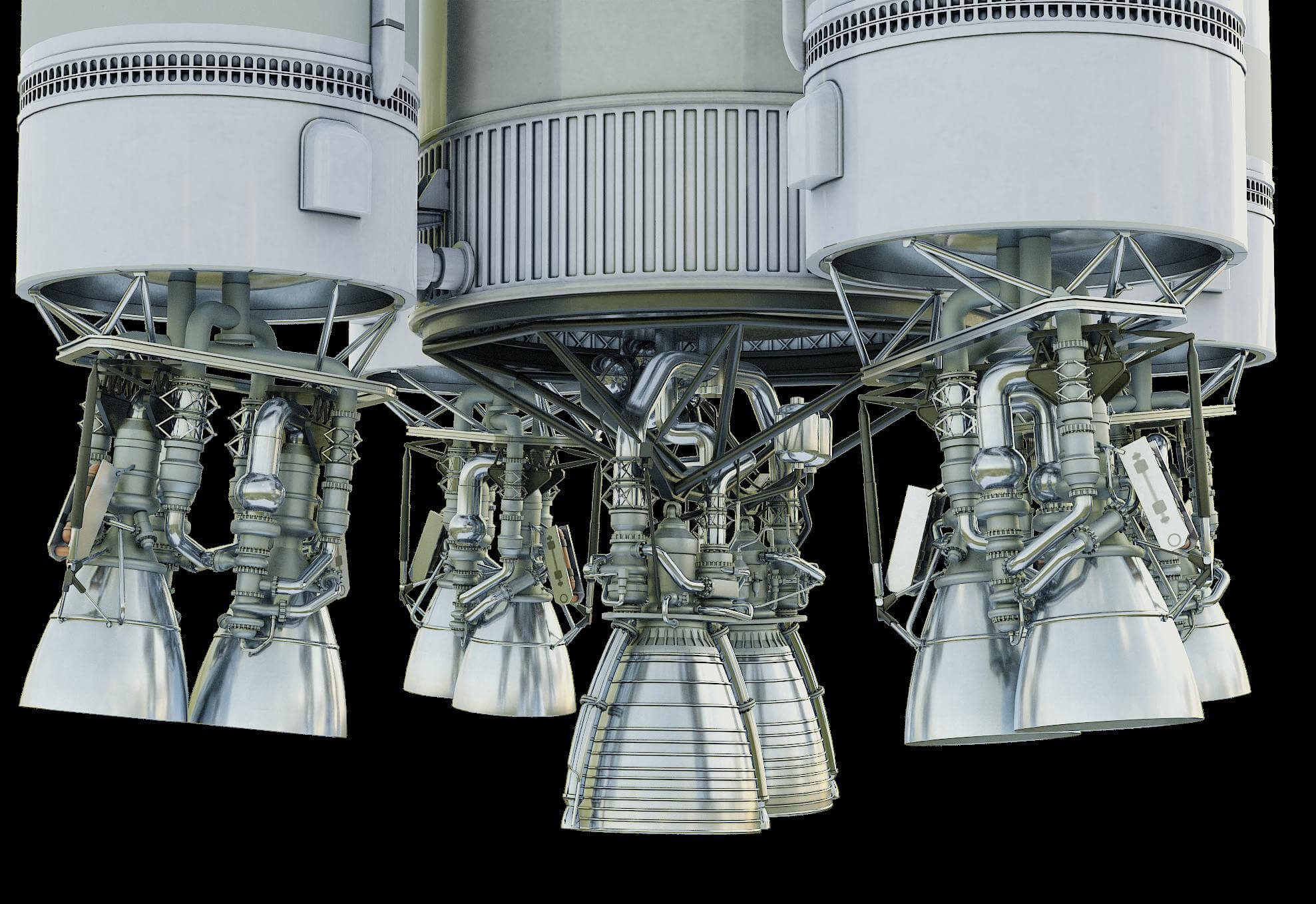 Long March 5 Rocket - 3D Model by shontoloyo