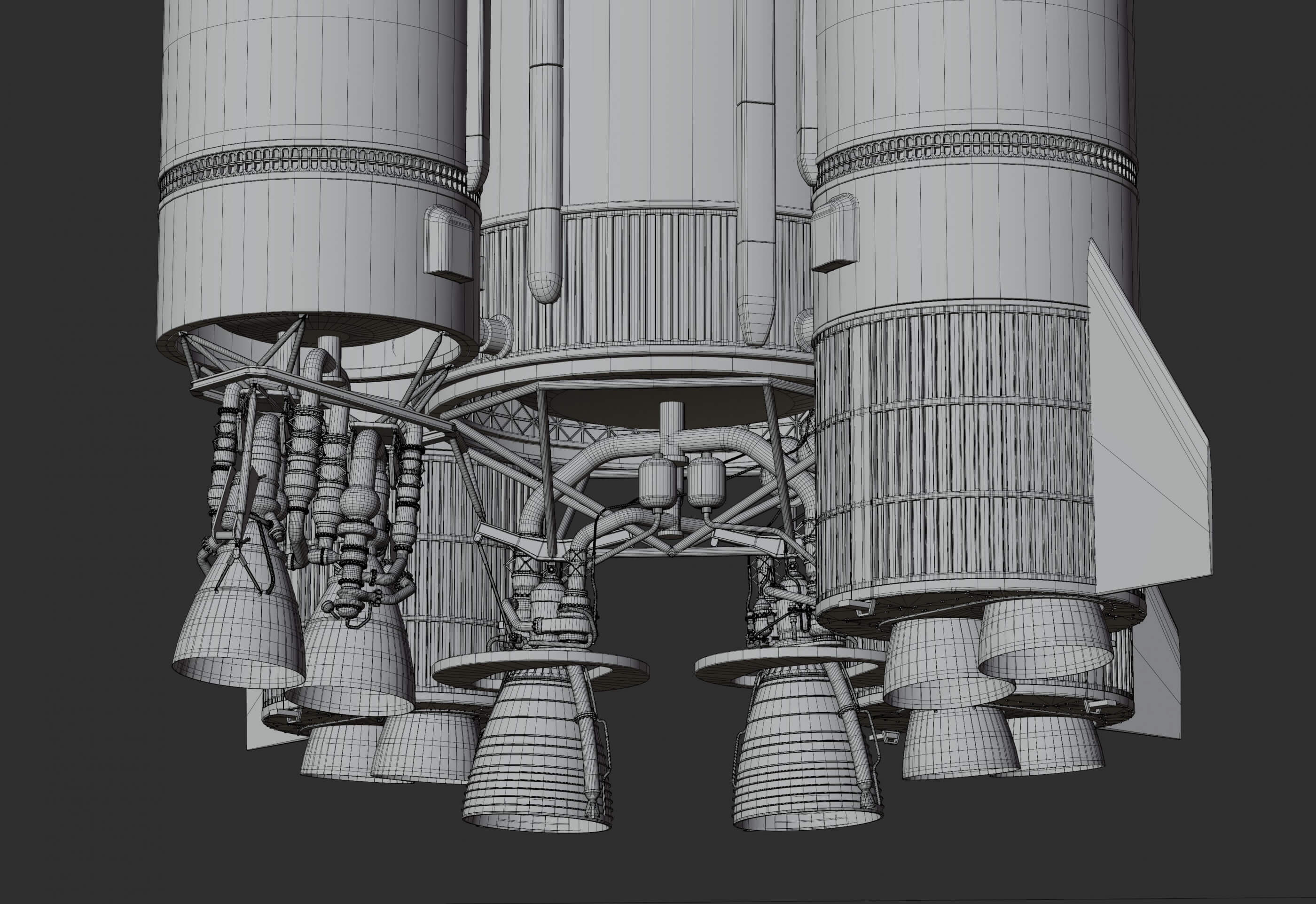 Long March 5 Rocket - 3D Model by shontoloyo