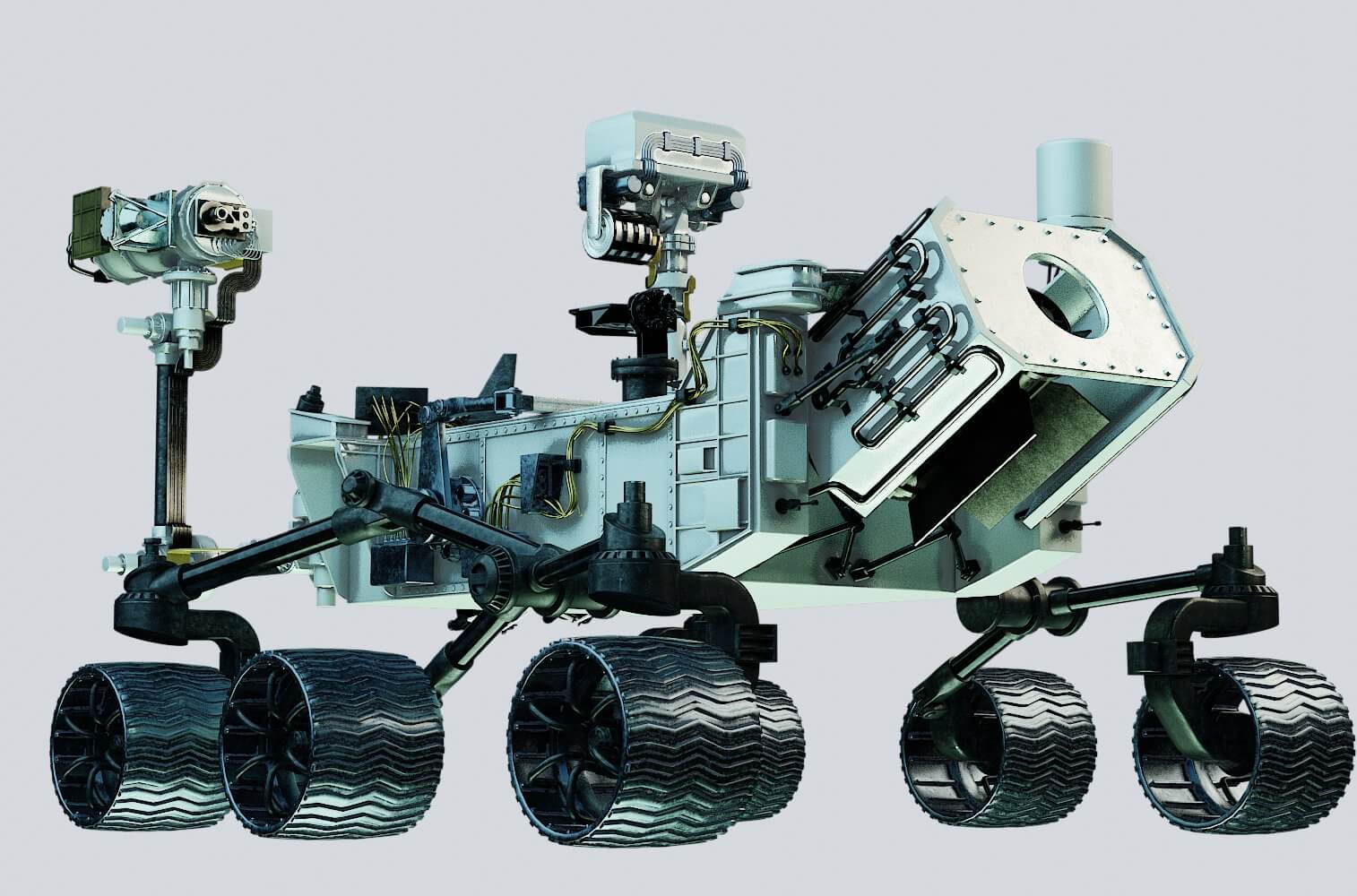 Perseverance Mars Rover - 3D Model by shontoloyo