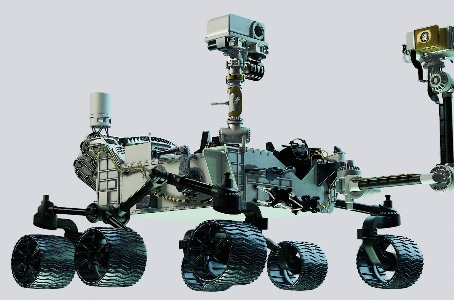 Perseverance Mars Rover - 3D Model by shontoloyo