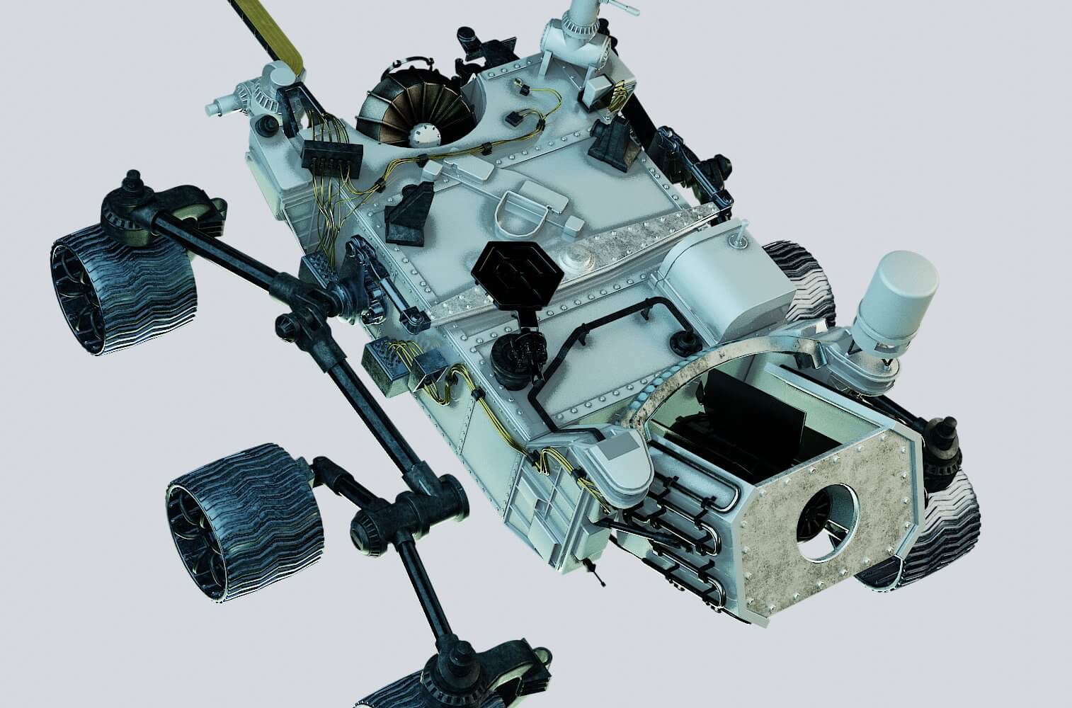 Perseverance Mars Rover - 3D Model by shontoloyo