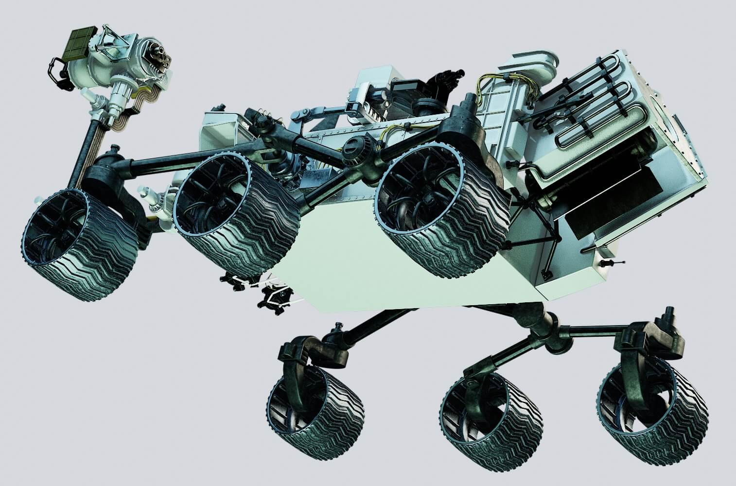 Perseverance Mars Rover - 3D Model by shontoloyo
