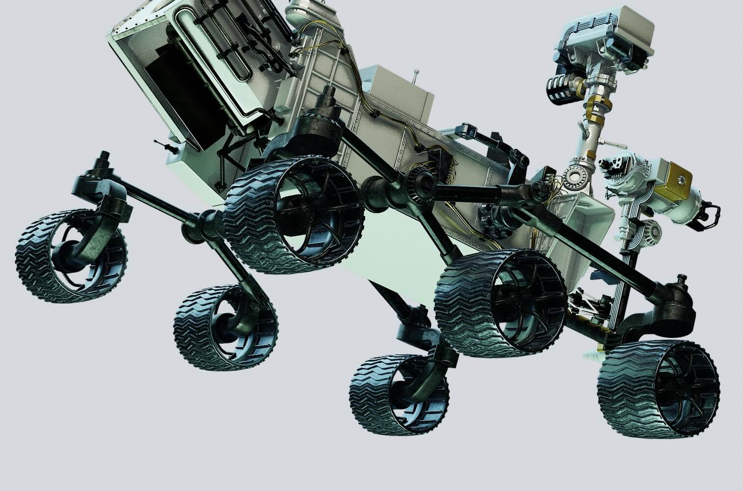 Perseverance Mars Rover - 3D Model by shontoloyo
