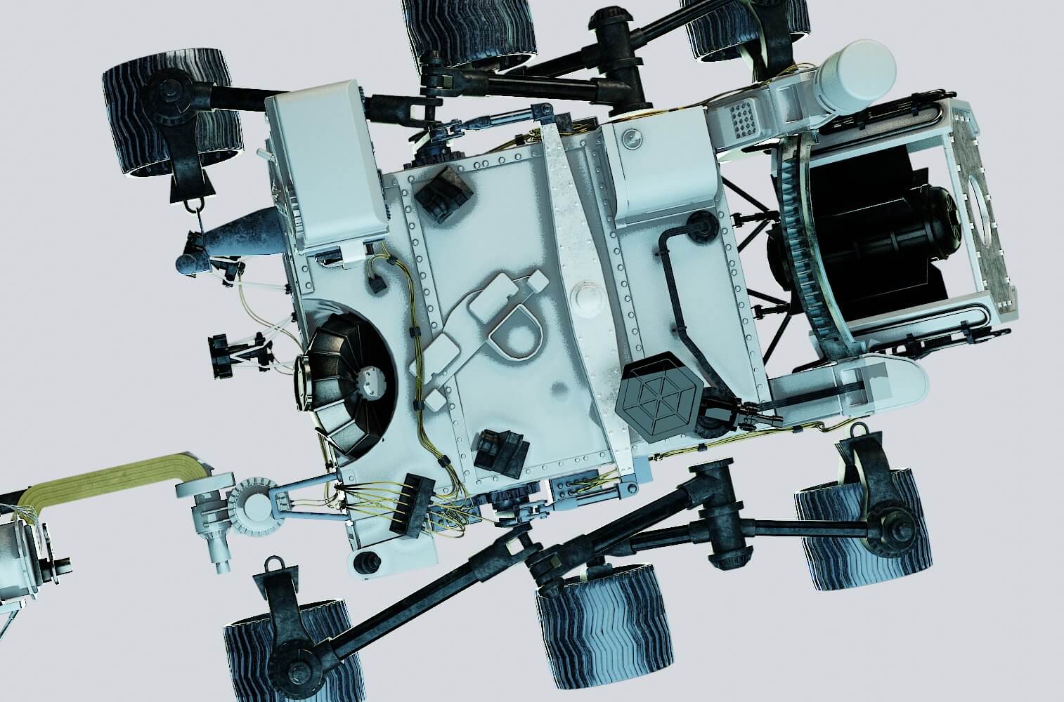 Perseverance Mars Rover - 3D Model by shontoloyo