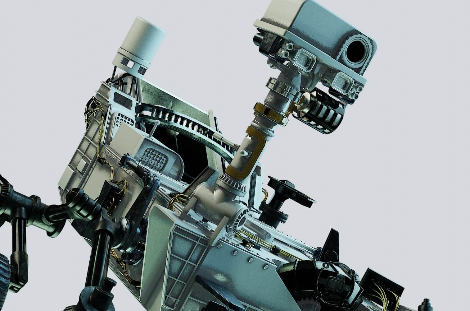 Perseverance Mars Rover - 3D Model by shontoloyo