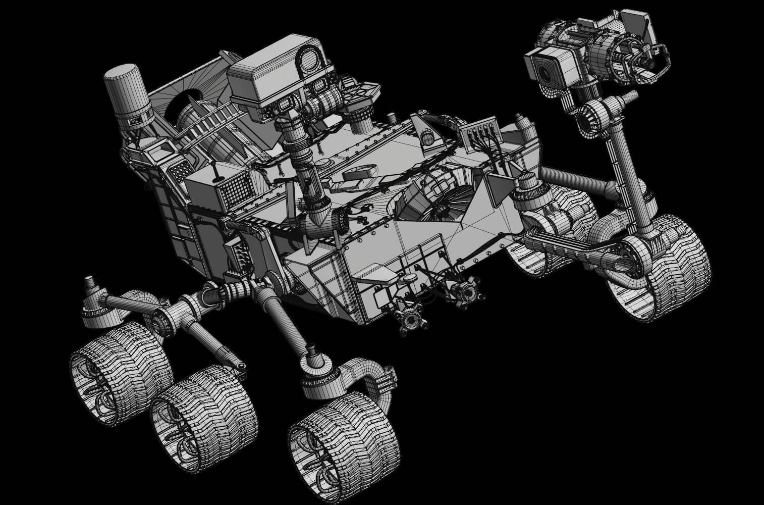 Perseverance Mars Rover - 3D Model by shontoloyo