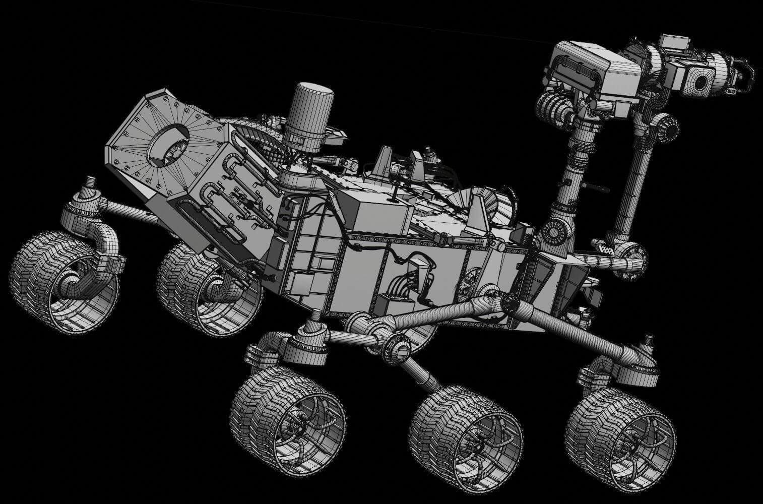 Perseverance Mars Rover - 3D Model by shontoloyo