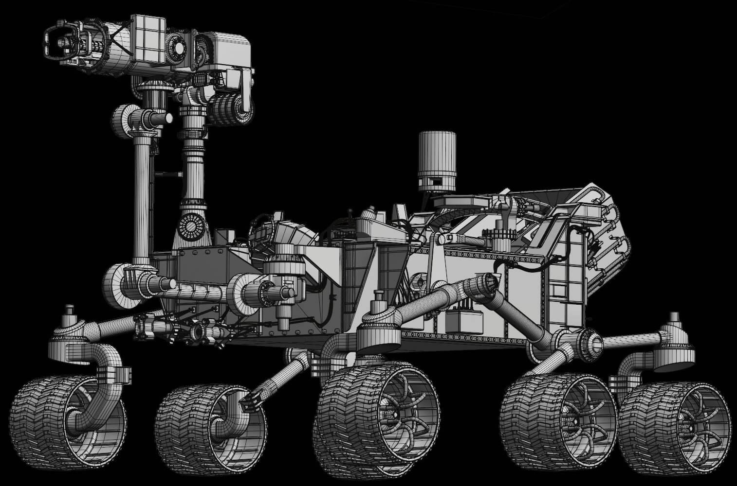 Perseverance Mars Rover - 3D Model by shontoloyo