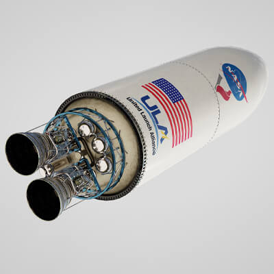 Vulcan Centaur Rocket - 3D Model by shontoloyo