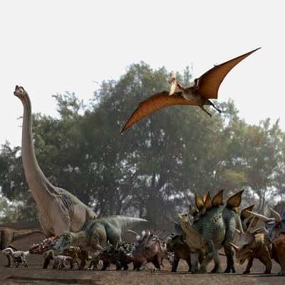 25 Dinosaur Models for DAZ by Shredder