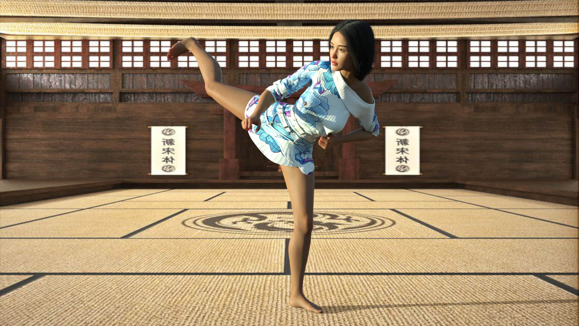 60 Martial Arts Poses for Genesis 9 - Daz Content by Shredder