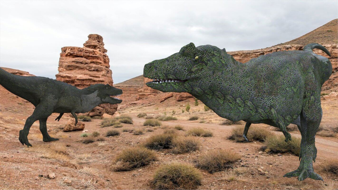 Allosaurus Male and Female For DAZ by Shredder