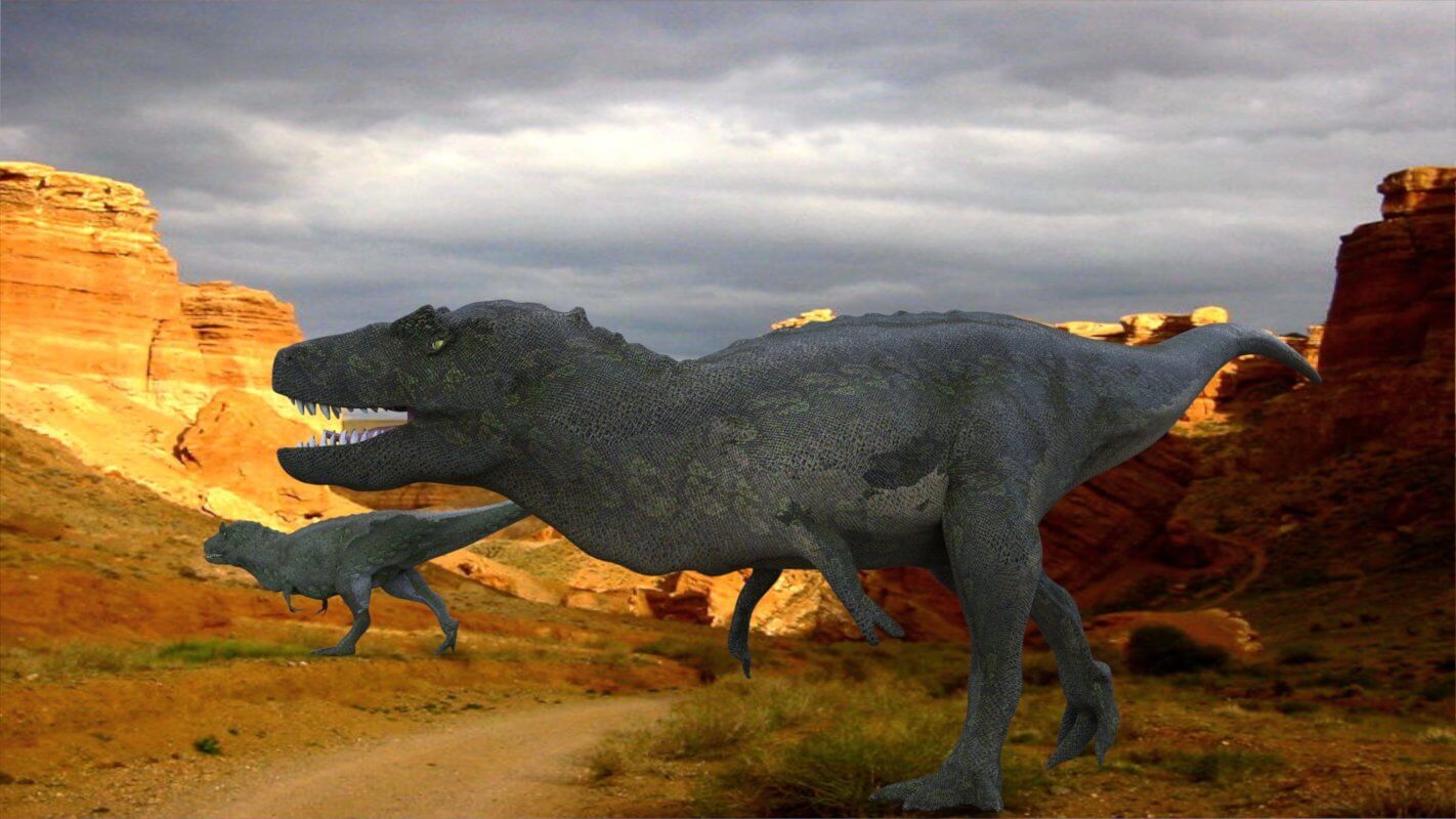 Allosaurus Male and Female For DAZ by Shredder