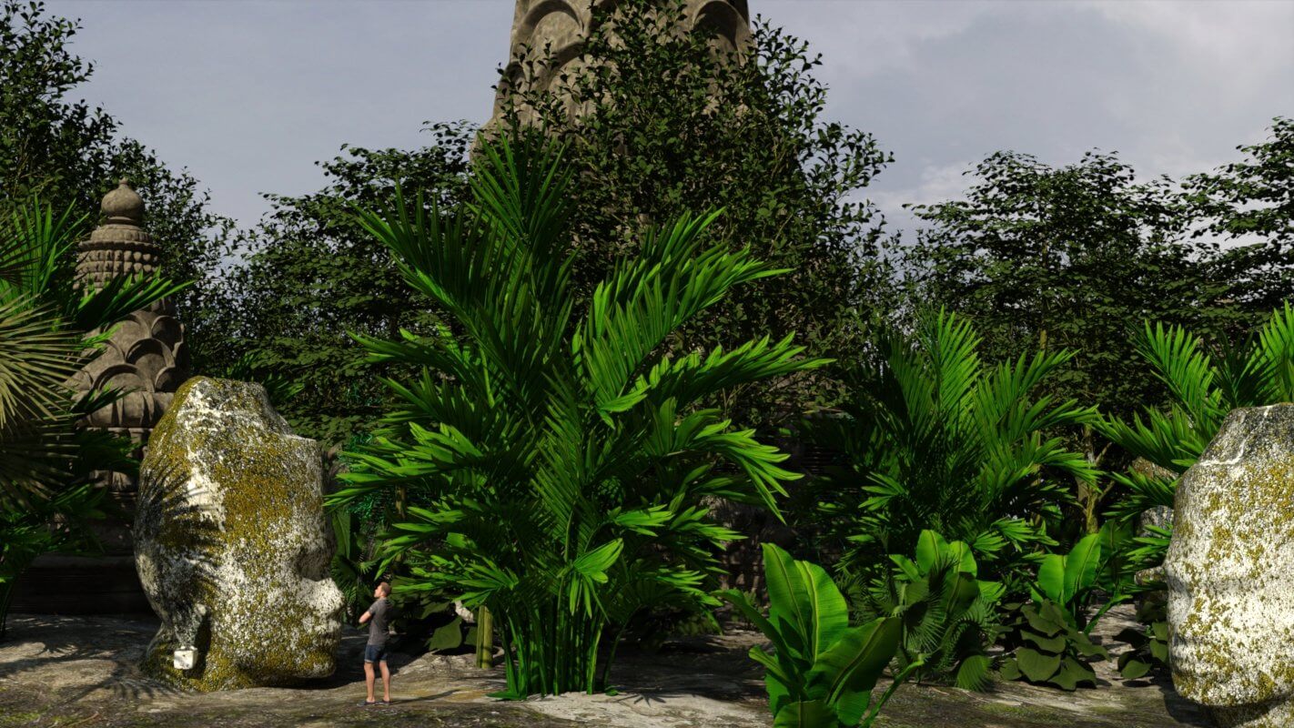 Ancient Jungle Temple For DAZ by Shredder