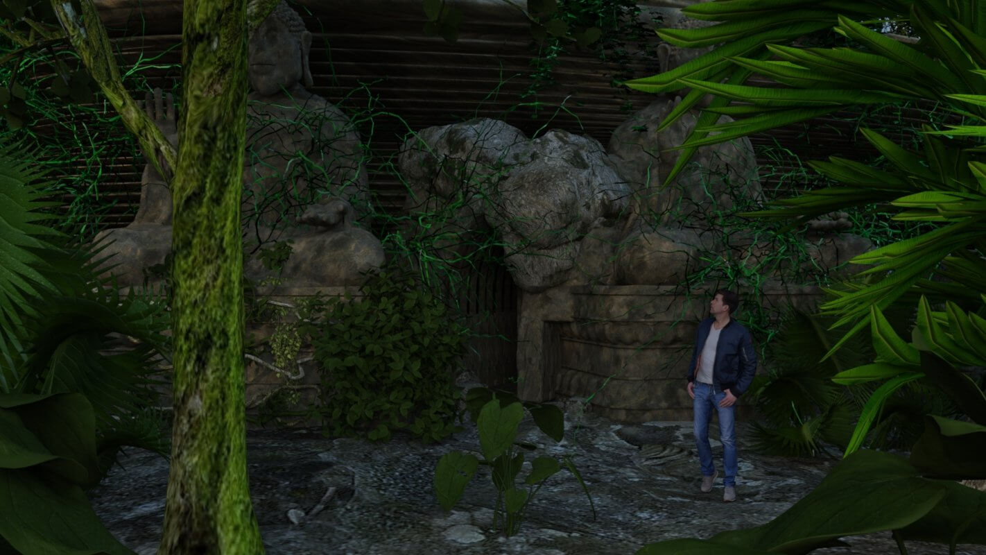 Ancient Jungle Temple For DAZ by Shredder