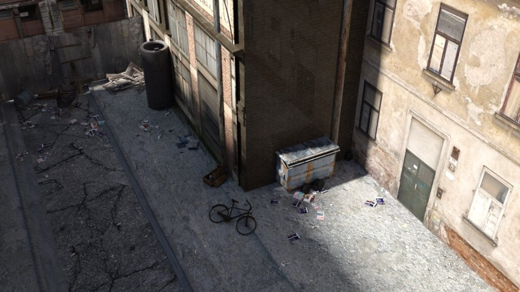 Backstreet Alley - 3D Model by Shredder