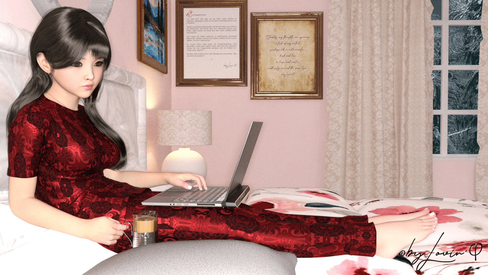 B&B Bedroom For DAZ by Shredder