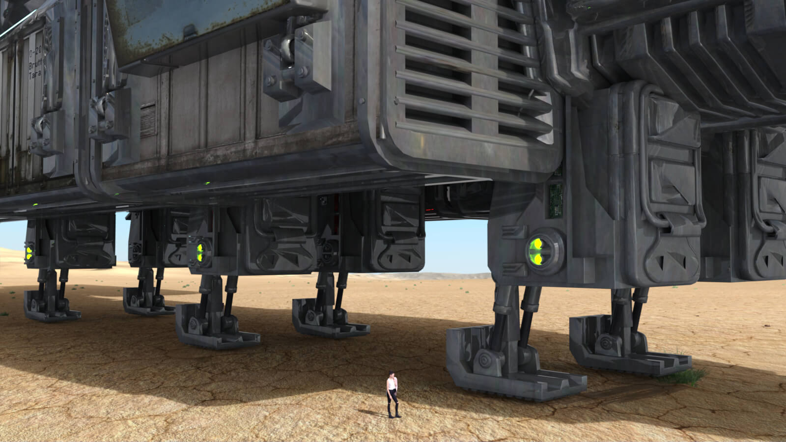 Cargo Space Freighter for DAZ by Shredder