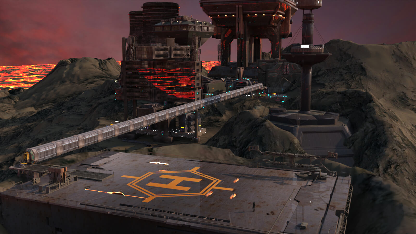 Colony Outpost for DAZ by Shredder