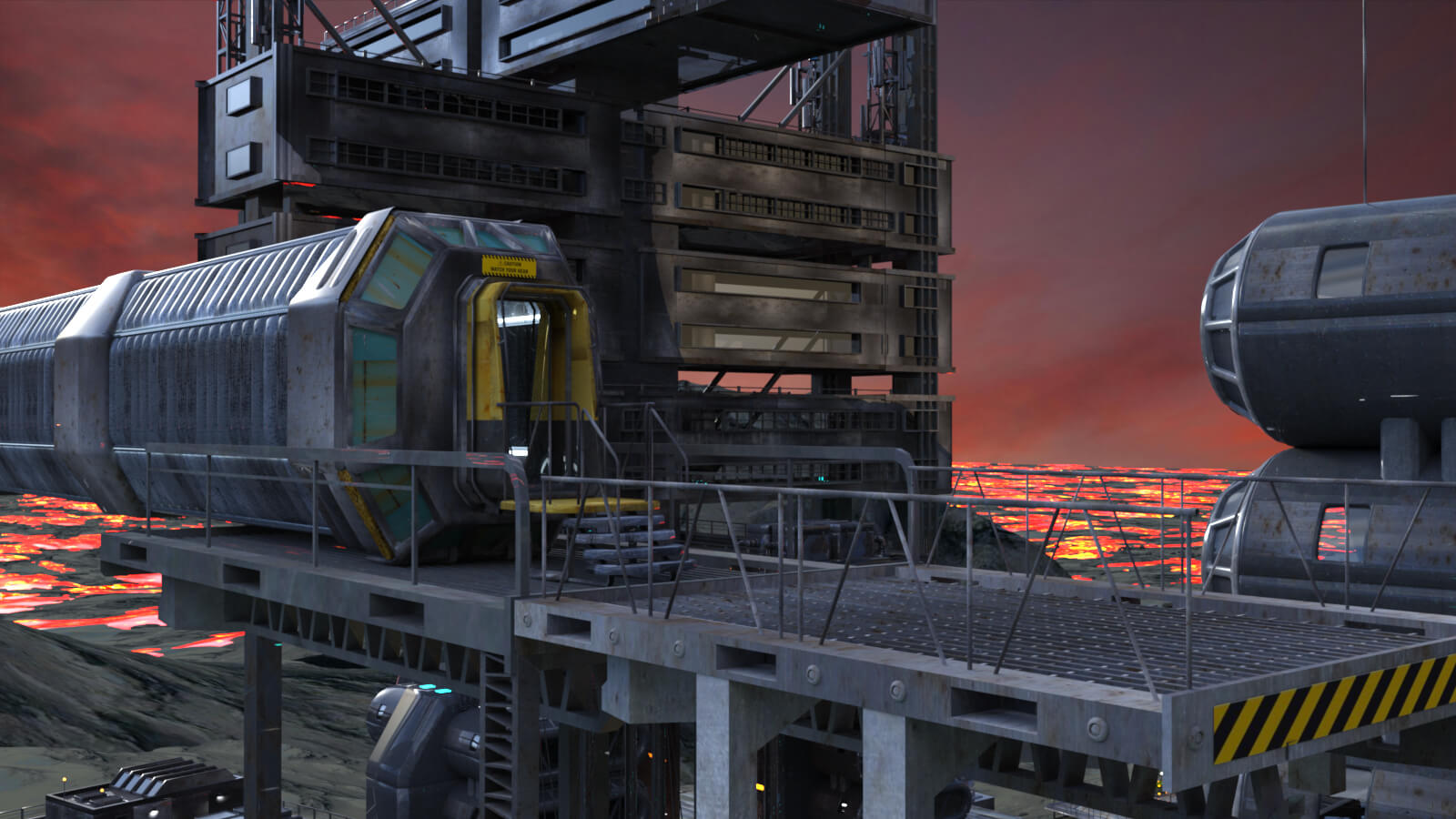 Colony Outpost for DAZ by Shredder