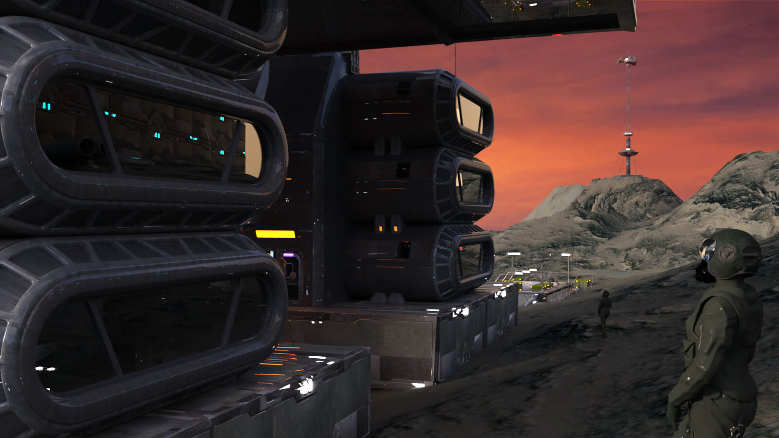 Colony Outpost for DAZ by Shredder