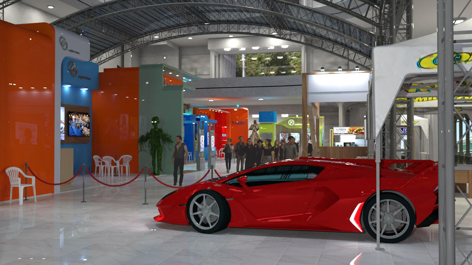 Convention Center for DAZ by Shredder