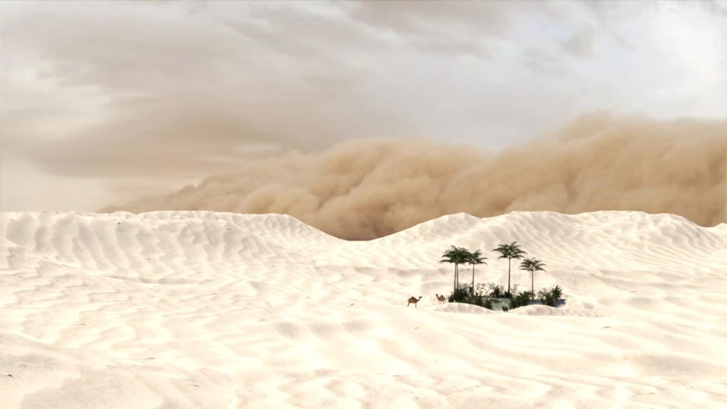 Desert Oasis Model