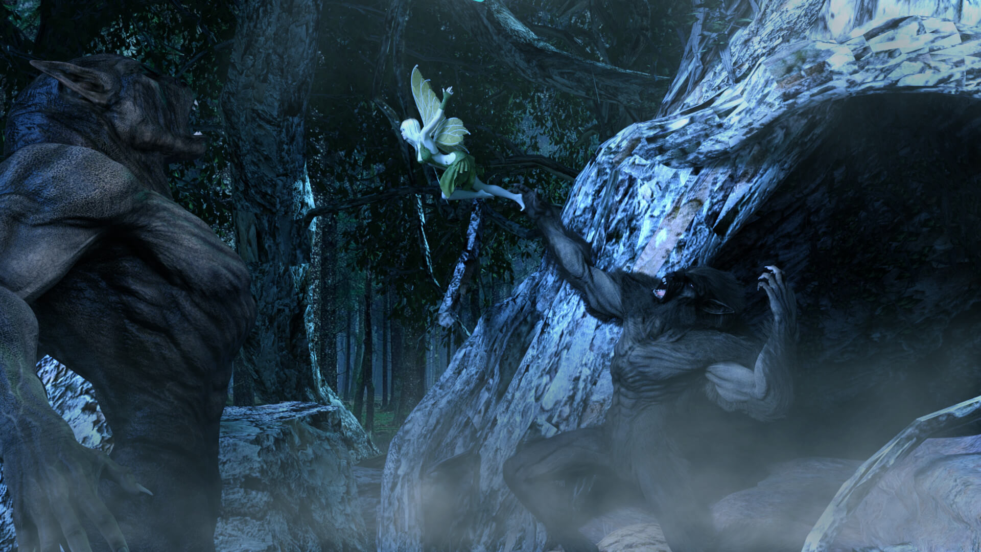 Fairy Tree - Free 3D Model by Shredder