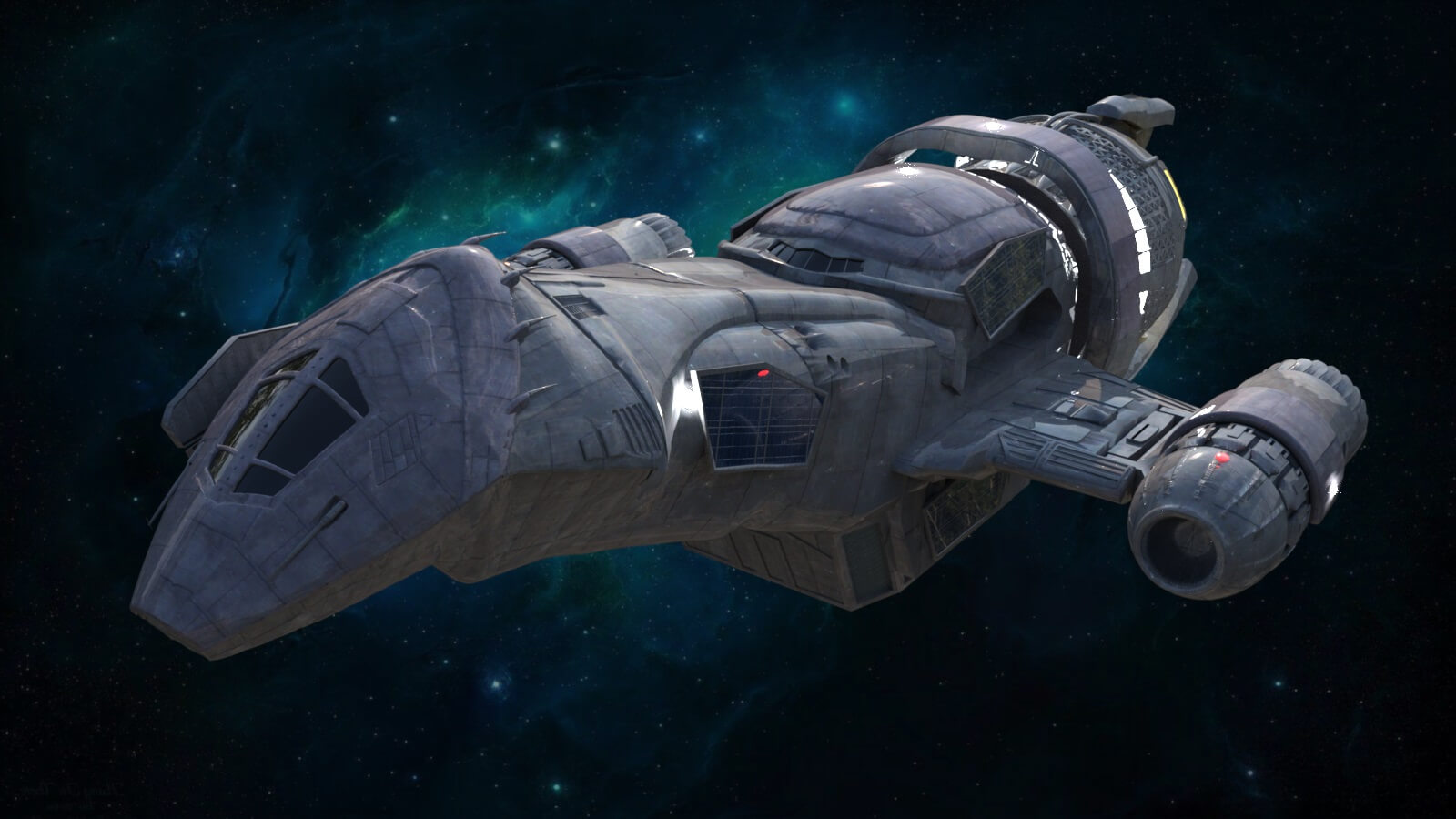 Firefly-Class Transport Ship for DAZ by Shredder