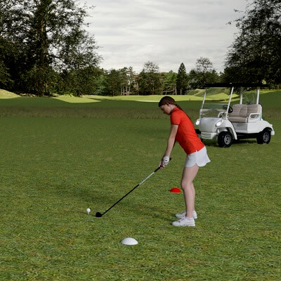 Golf Course for DAZ by Shredder