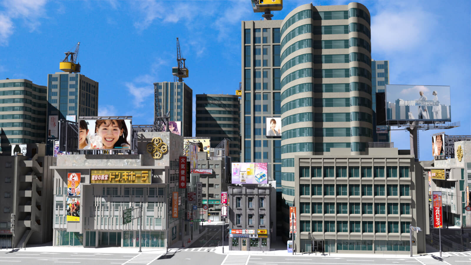 Japanese City Block for DAZ by Shredder