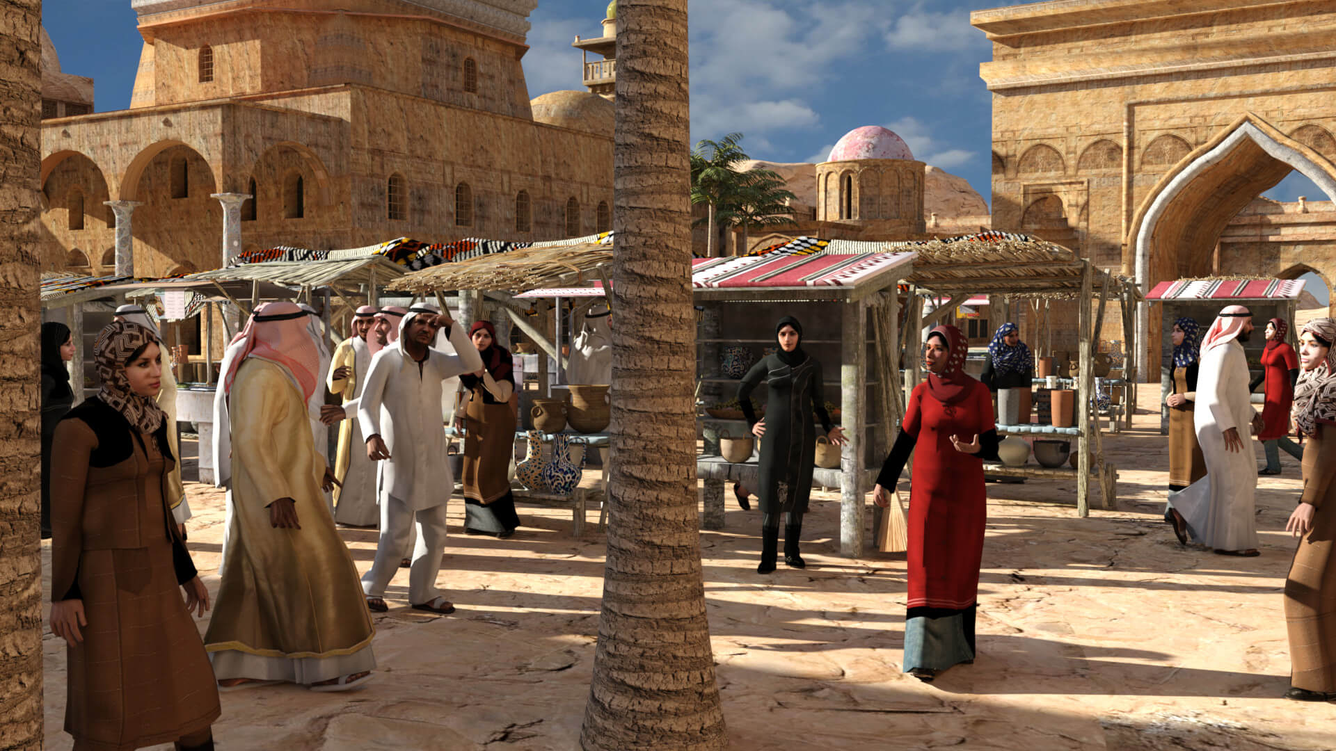 Middle East Town - Daz Content by Shredder