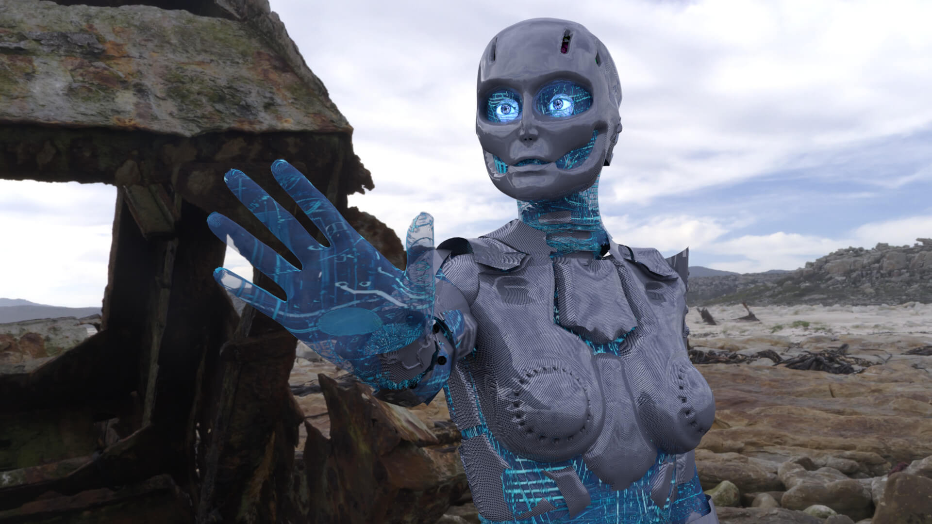 Patty The Cybot for DAZ by Shredder
