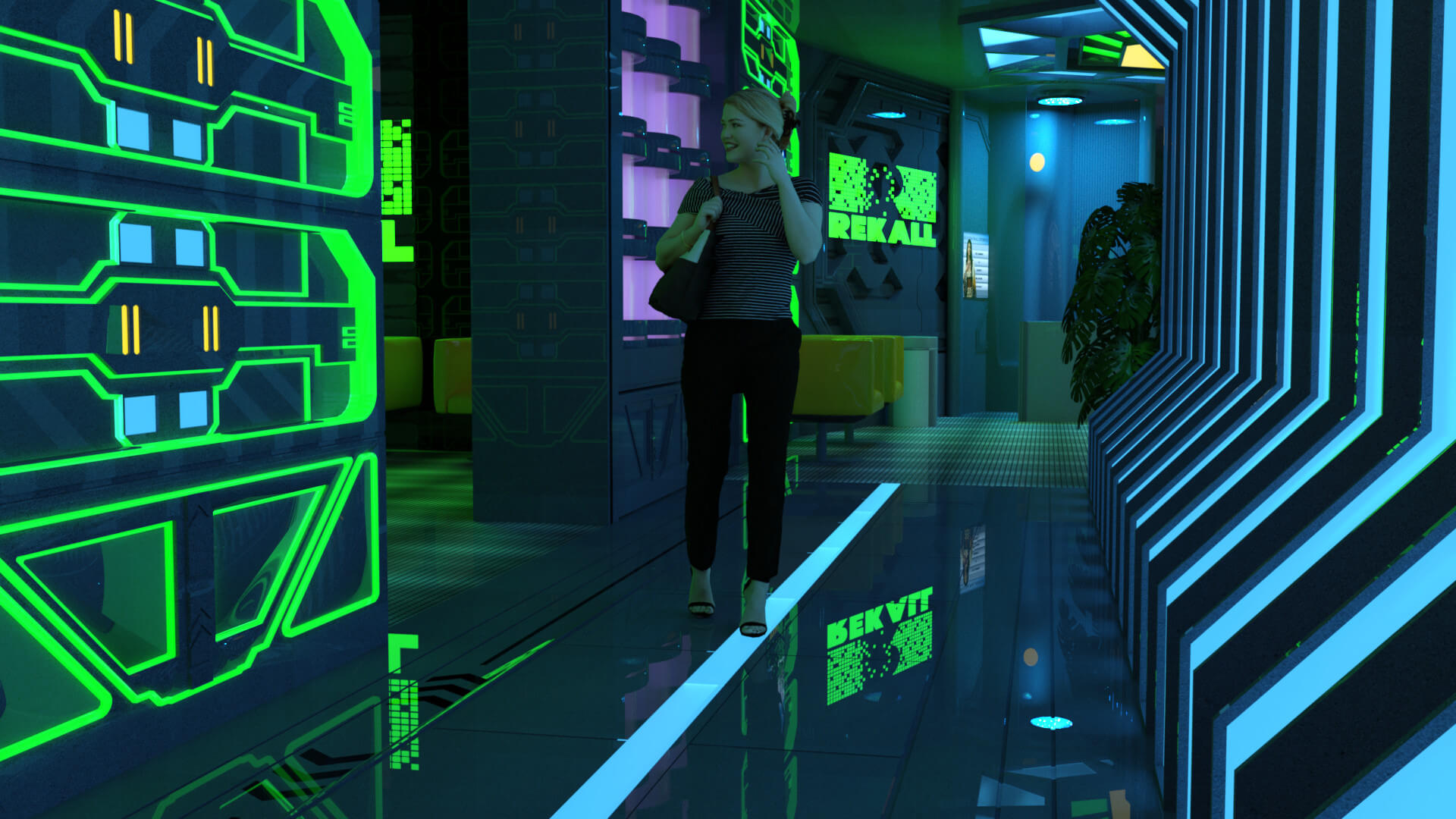 Rekall Facility - 3D Model by Shredder