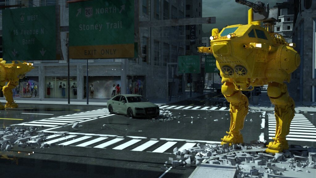 Shredder Mech For DAZ by Shredder