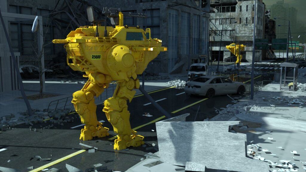 Shredder Mech For DAZ by Shredder