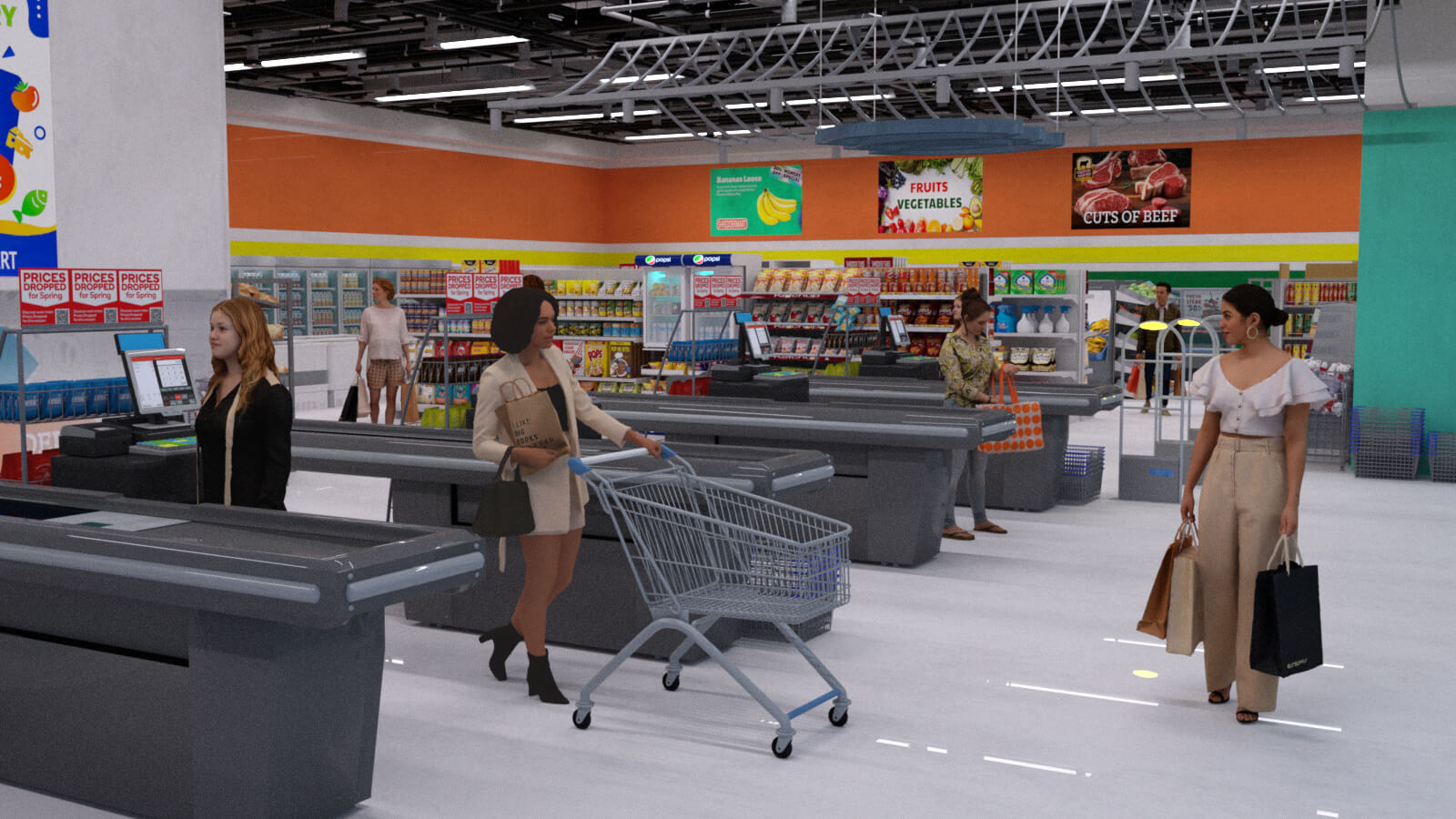 Supermarket for DAZ by Shredder