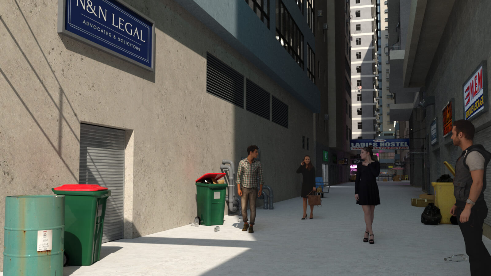 Urban Blocks for DAZ by Shredder