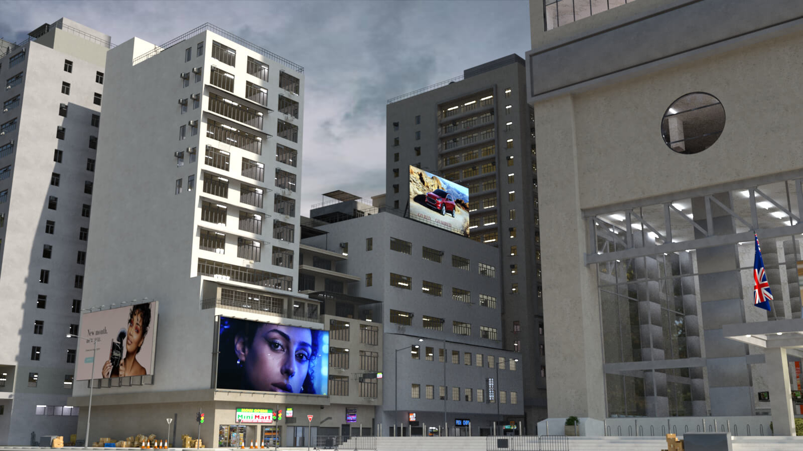 Urban Blocks2 for DAZ by Shredder