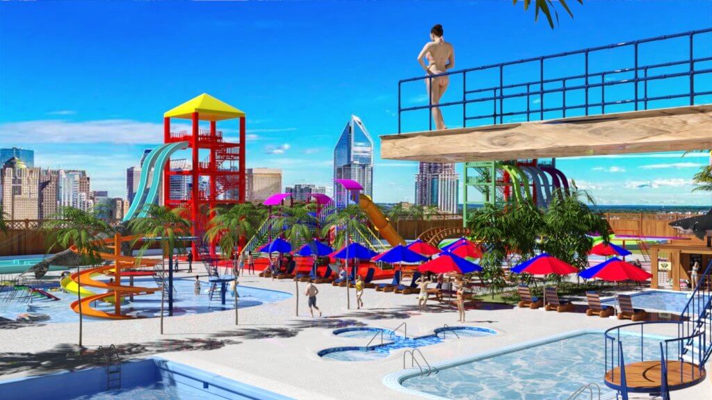 Water Park OBJ FBX - 3D Model by Shredder