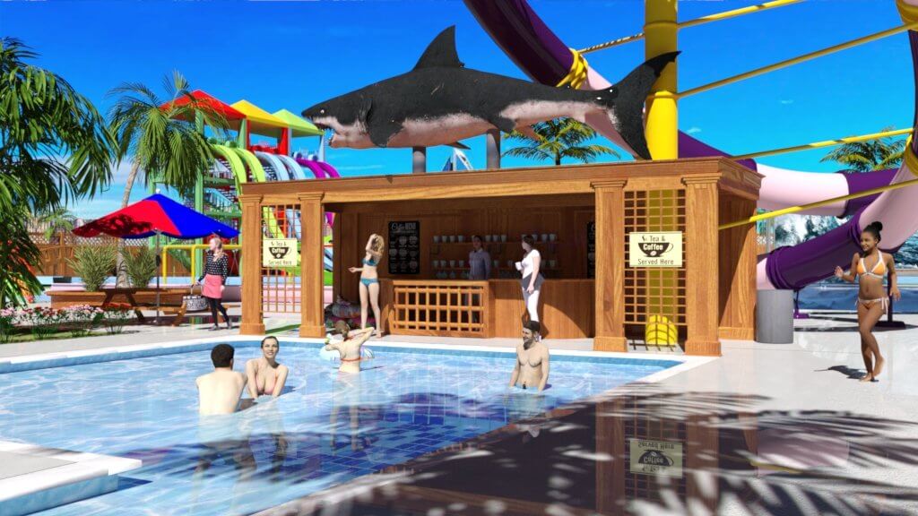 Water Park OBJ FBX - 3D Model by Shredder