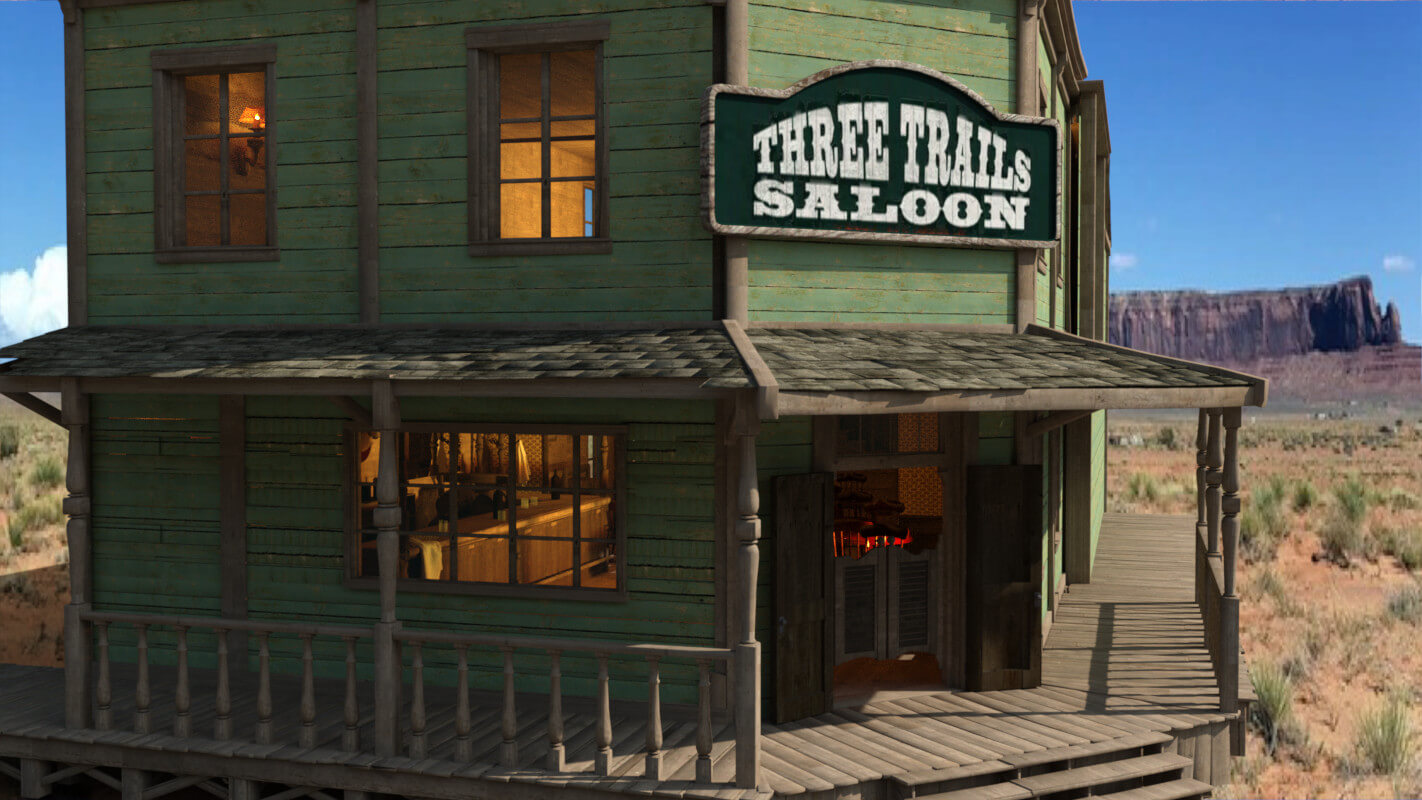 Wild West Saloon for DAZ by Shredder