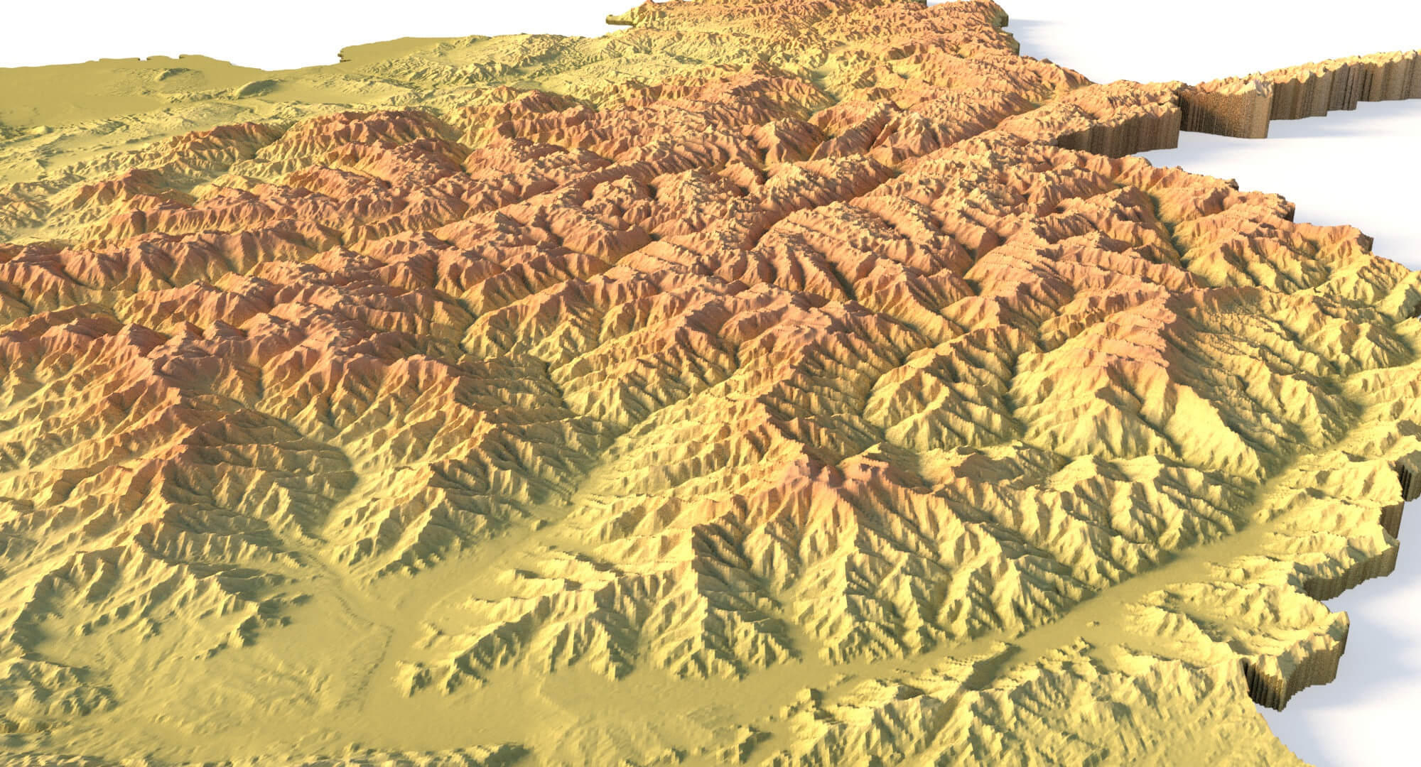 Afghanistan Terrain - 3D Model by Shustrik
