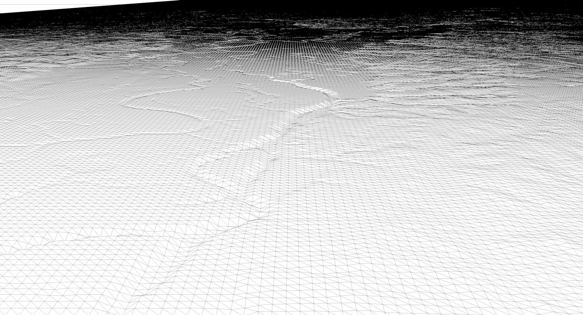 Alabama State Terrain 3D Map by Shustrik